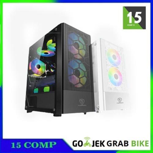Jual VURRION VIRTUE MX3 MID TOWER GAMING CASE INCLUDE 3X120mm rgb case ...