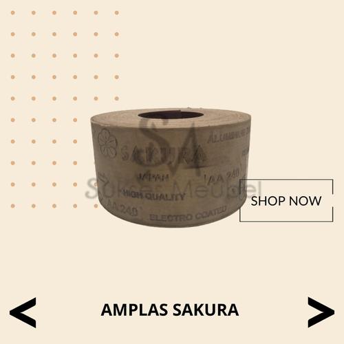 Jual AMPLAS SAKURA - 400 AMPLAS ELECTRO COATED METERAN GRIT 400 - Kota ...