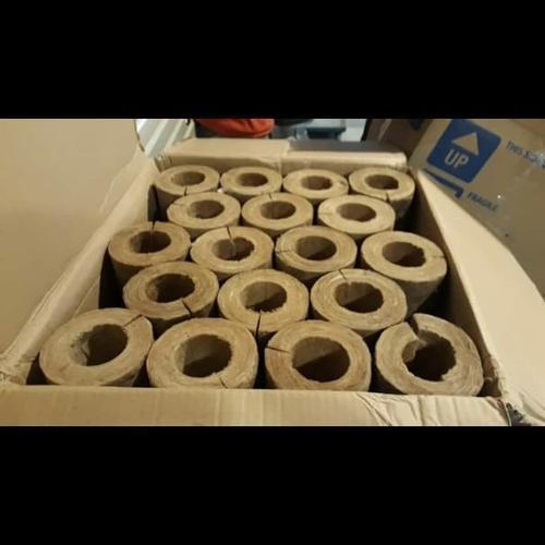 Jual Rockwool pipa 8" inch x 25mm x 1mtr (Rockwool batangan) - Jakarta ...