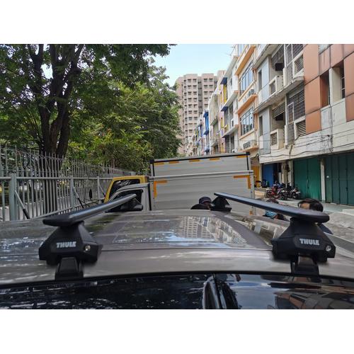Jual Thule Crossbar toyota INNOVA 2004-2015 normal roof Wingbar EVO ...