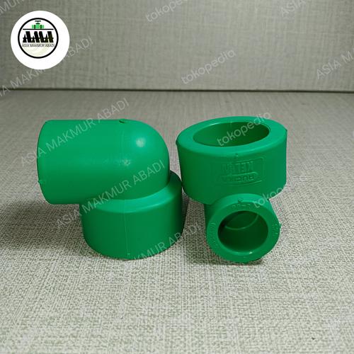 Jual VLOK KENI REDUCER ELBOW 3/4X1/2 INCH 25X20 MM PPR RUCIKA KELEN ...