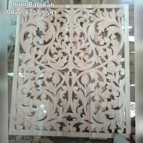 Jual Sketsel Kayu Ukir Hiasan Dinding Pembatas Ruangan Partisi Gunungan ...