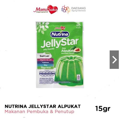 Jual JELI NUTRINA JELLYSTAR ALPUKAT 15GR MAMASUKA JELLY STAR AVOCADO ...