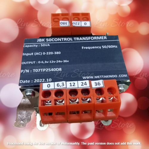 Jual Trafo Control In 220V 380V OP 6V 12V 24V 36V Transformer Travo ...
