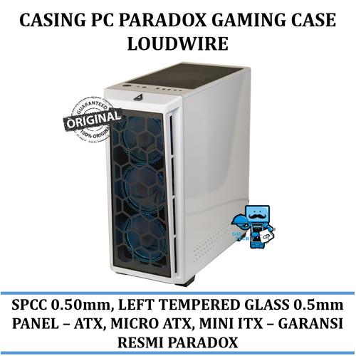 Jual Casing Pc Paradox Gaming Case Loudwire Atx, M-Atx - Original ...