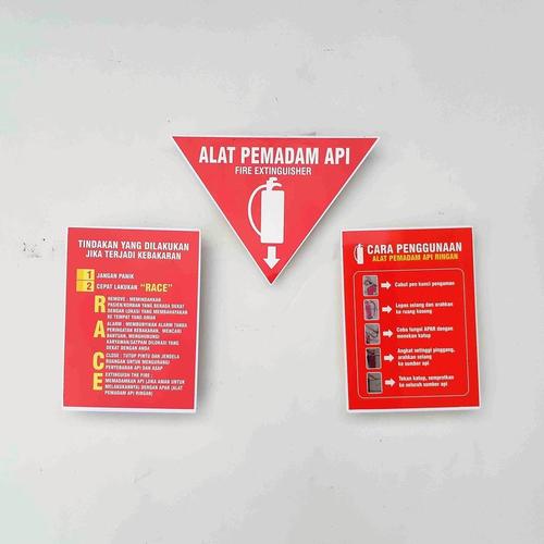 Jual Segitiga APAR, Akrilik Tanda APAR, Pemadam Api Ringan - Segitiga ...