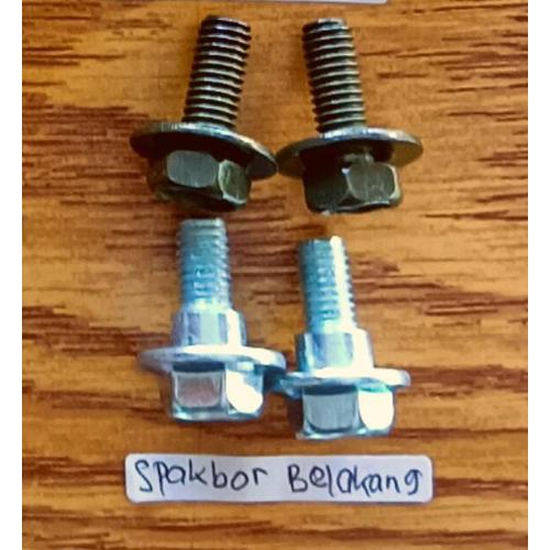 Jual Gratis ongkir/Baut Mio Motor/ Baut Body Motor Mio Smile Mio sporty ...