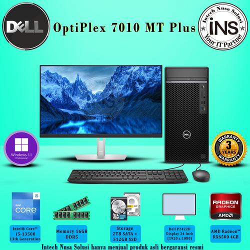 Jual PC DELL OptiPlex 7010 MT PLUS i5-13500 16GB 2TB+512GB RX6500 W10P ...