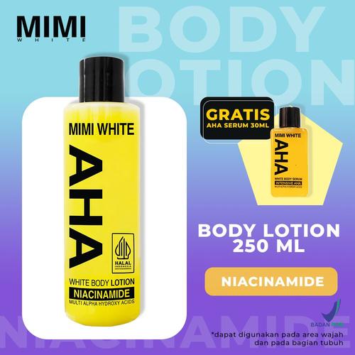 Promo MIMI WHITE AHA Body Lotion 250 ml free Serum 30 ml - Jakarta ...