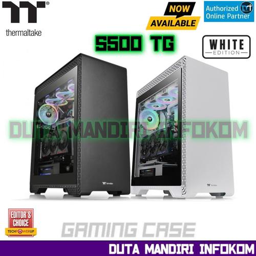 Promo Thermaltake S500 TG - Tempered Glass Mid-Tower ATX Gaming Case ...