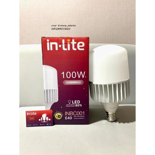 Jual LAMPU LED BULB CAPSULE INLITE E40 100 WATT - INBC001 - Jakarta ...
