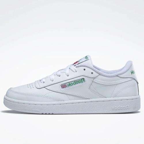 Jual Sepatu Putih Wanita Reebok Club C 85 White Green Original resmi ...