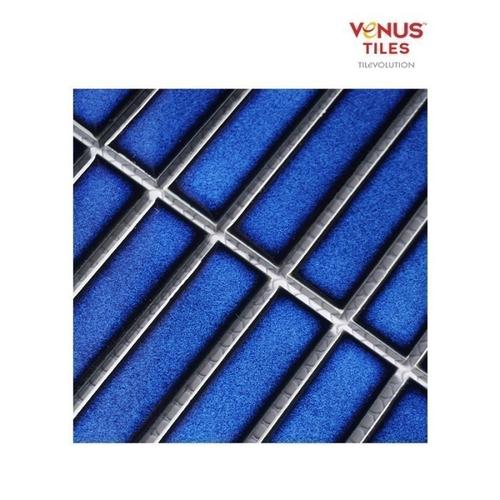 Jual Venus Pottery Long Striped Blue Bonnet Mosaic Keramik Kitchen Set ...