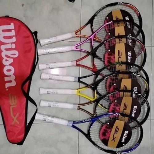 Jual RAKET TENIS LAPANGAN WILSON BLX FREE TAS DAN SENAR / RACKET WILSON ...