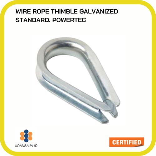 Jual WIRE ROPE THIMBLE GALVANIZED STANDARD POWERTEC - 16 MM - Kota Tangerang - IBN Lifting ...