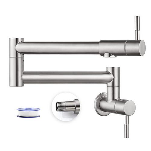 Jual A.S Kran Air Dinding Lipat Kuningan Solid Keran Tempel Dinding ...