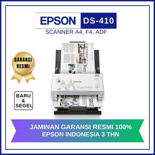 Jual SCANNER EPSON DS-410 EPSON DS410 SCAN UP TO A3 STITCH GARANSI ...