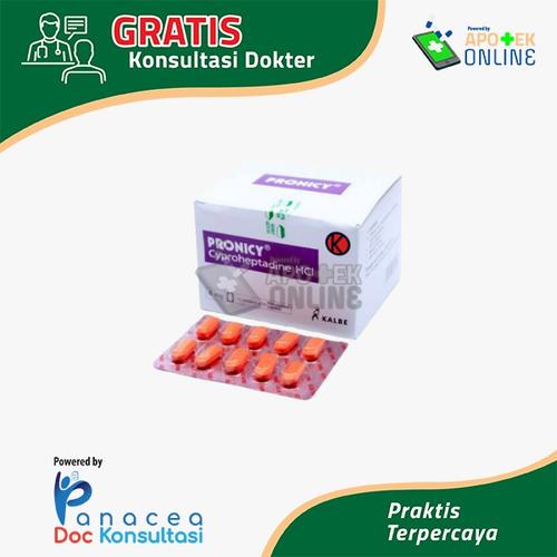 Jual PRONICY 4MG BOX 100 TABLET - Kota Sukabumi - Apotek Waras 2 Cikole ...
