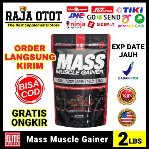 Jual Elite Labs Mass Muscle Gainer 2 Lbs BPOM Elitelabs Gainer 2 Lbs 2 ...