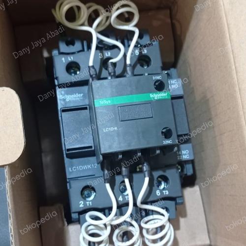 Jual kontaktor kapasitor schneider LC1DWK12M7 220v LC1DWK12 60kvar ...