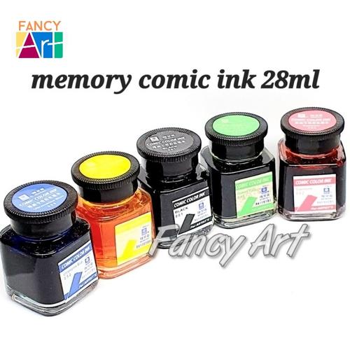 Jual Memory Comic Ink Color 28ml Tinta Lukis Warna Dip Pen Ink ...