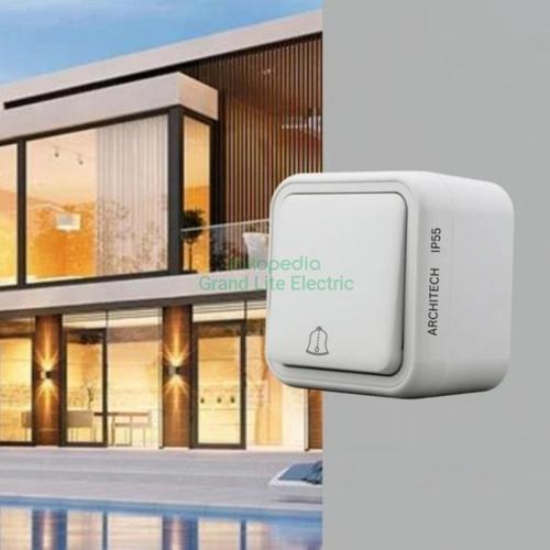 Jual ARCHITECH SAKLAR BELL OUTDOOR/SAKLAR BELL WATERROOF ARCHITECH BELL ...