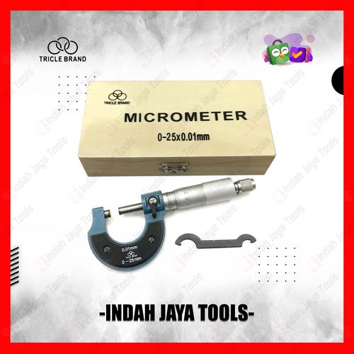 Jual MURAH Micrometer 0 - 25 x 0.01 mm - Mikrometer Micro Meter Mikro ...
