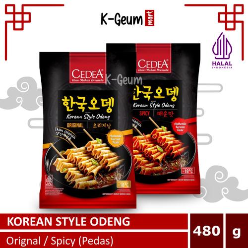 Jual Cedea Korean Odeng | Eomuk Korean Fish Cake 480 Gram - Original ...