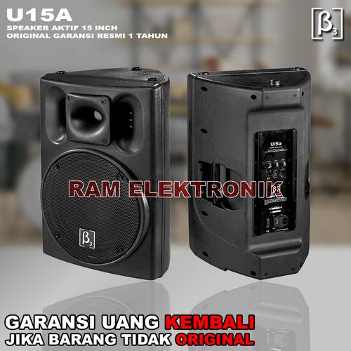 Jual Speaker Aktif 15 Inch BETA3 BETA THREE U15A / U 15A Original 1 ...