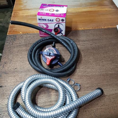 Jual Winn gas regulator W 900 meter + selang NCR thailand 4 meter ...