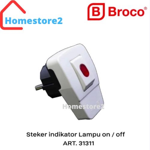 Jual Steker Colok Indikator Lampu Broco Switch Saklar On Off Listrik ...