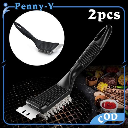 Jual Sikat Kawat Gagang Panjang BBQ Stainless Sikat Panggangan Grill ...