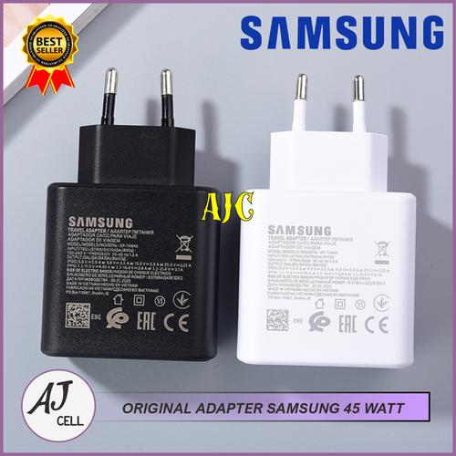 Jual BATOK KEPALA SAMSUNG ORIGINAL ADAPTER 45W USB TYPE C FAST CHARGING ...