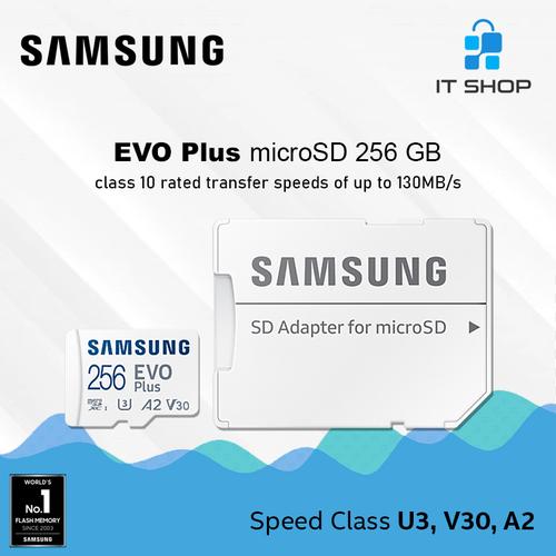 Jual Samsung microSD EVO Plus + Adapter microSDXC 256GB - Kota Malang ...