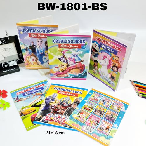 Jual SOS Buku Mewarnai Kecil Sticker / Buku Mewarnai Anak / Buku Anak ...