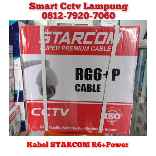 Jual KABEL STARCOM RG6+POWER - Kota Bandar Lampung - SMART CCTV LAMPUNG | Tokopedia