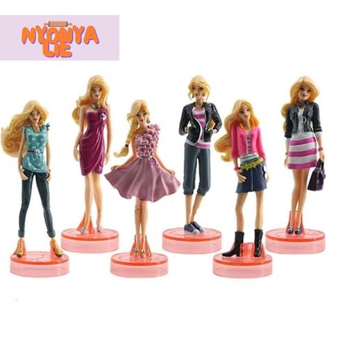 Jual CCA47 Cake Topper Kue Ulang Tahun Hiasan Fashion Barbie Boneka ...