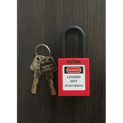 Jual Lockout Tagout Locks 1-1/2 Inch Shackle Key Different Padlock ...