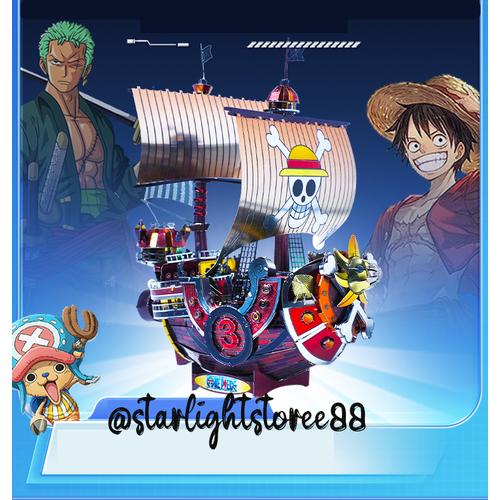 Jual [STR88] Rakit Kapal One Piece Going Merry thousand Sunny 3D Metal ...