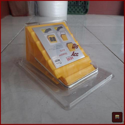 Jual HEBE Wheel Car Stopper Pengganjal Ban Mobil PP Rubber A37S - Kota ...