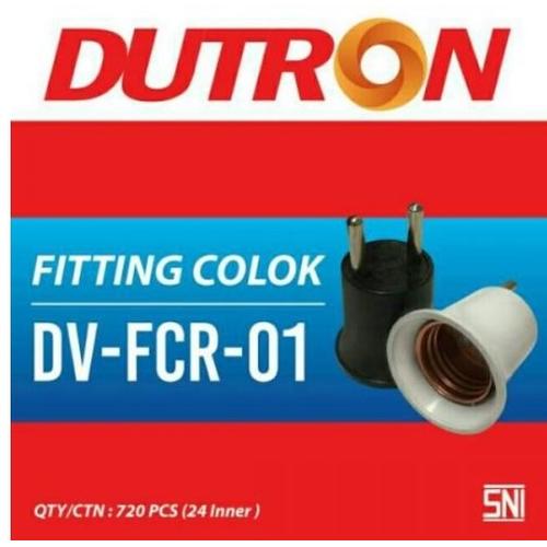 Jual Fitting Lampu Dutron Fiting colok kamar tidur E27 SNI - Hitam - Jakarta Utara - Toko Bumi ...