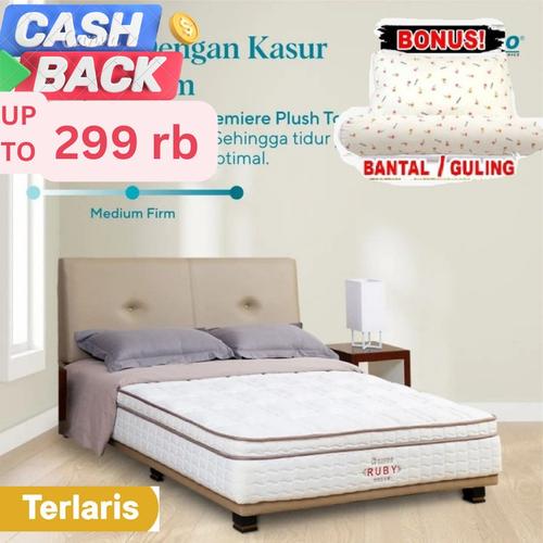 Promo Guhdo Multibed Latex Ruby Dream 160x200 Fullset Bravo Style