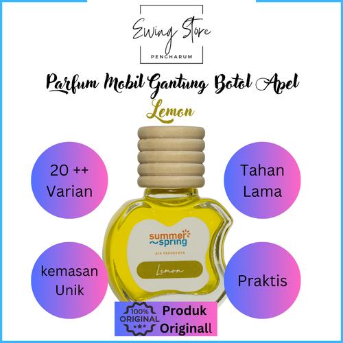 Jual Parfum Pewangi Mobil Botol Apel Segar Dan Tidak Bikin Mual - lemon ...