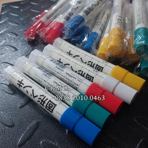 Jual Spidol Penanda Besi Biru, Hijau, Merah, Putih, Kuning Solid Marker ...