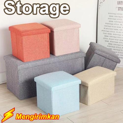 Jual Storage Box Kursi Box Bangku Lipat Storage Box Sofa Tempat ...