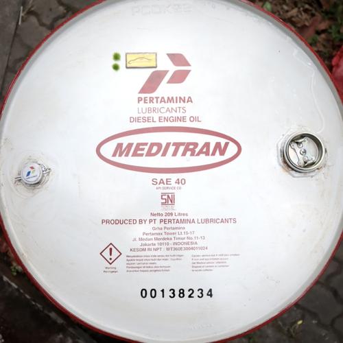 Jual OLI MEDITRAN 40 DRUM REPACK 1L PERTAMINA MEDITRAN 40 OLI MESIN ...