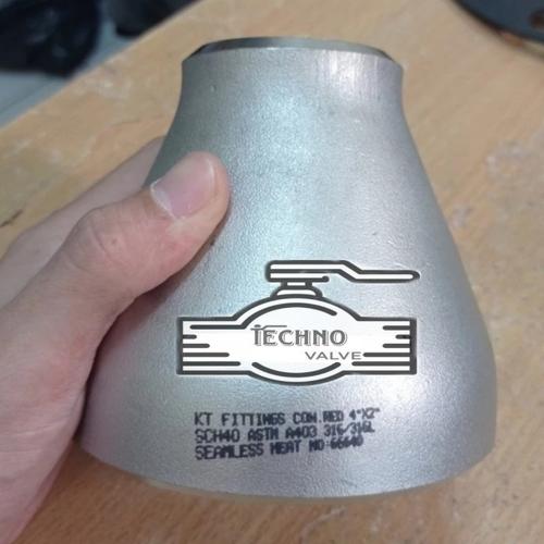 Jual REDUCER LAS STAINLESS STEEL SS304 SCH40 SIZE 6" INCH - 12" INCH ...