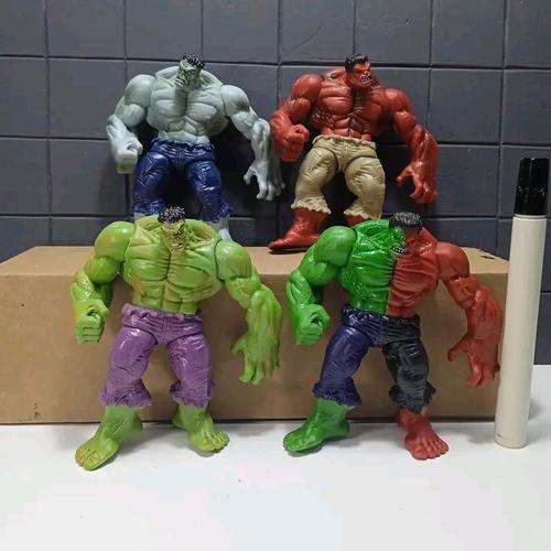 Jual mainan action figure the red green composite hulk marvel universe ...