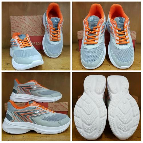 Jual Sepatu shoes olahraga running lari eagle morella abu original ...