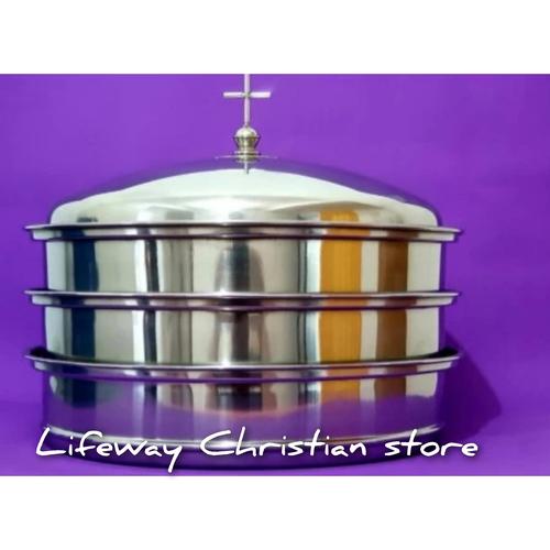 Jual Nampan Reguler Perjamuan Gereja 27 Cawan, 3 susun Komplit ...